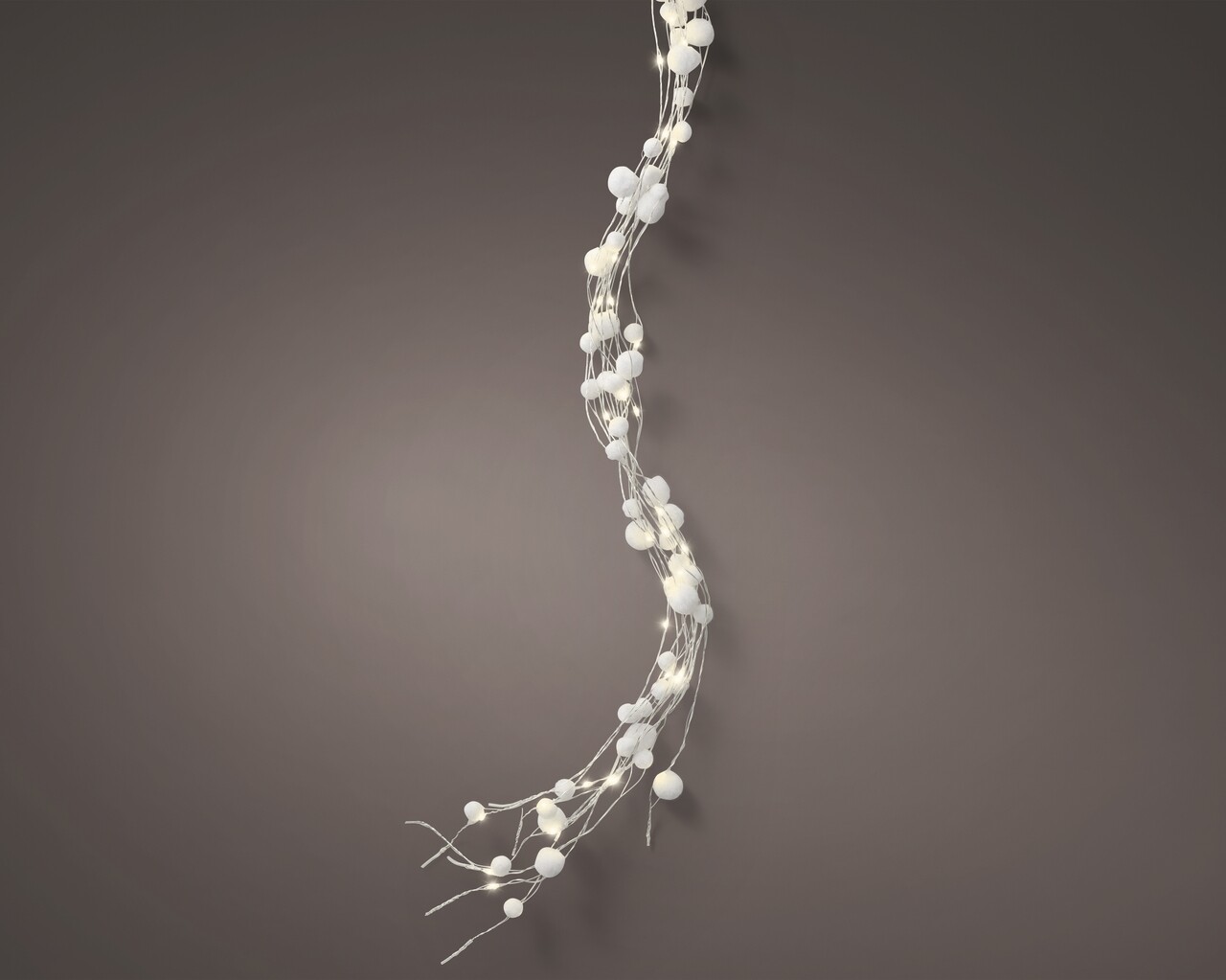 Micro LED Bunch инсталация, Lumineo, 135 см, 100 светодиода, топла ...