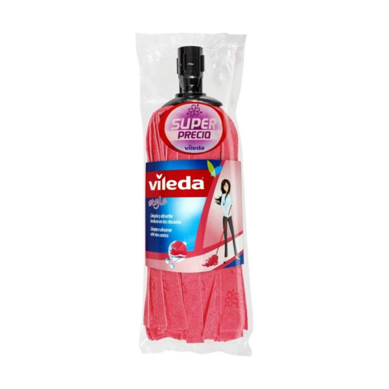 Резервен моп, Vileda, Style, микрофибър - mezoni.bg